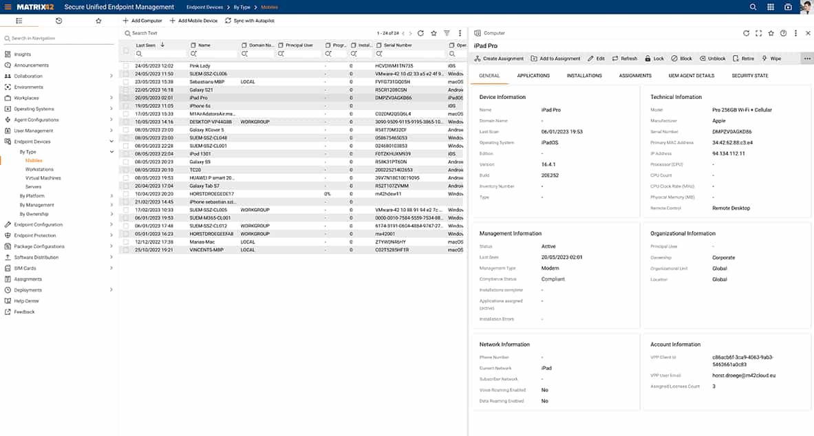 Unified Endpoint Management